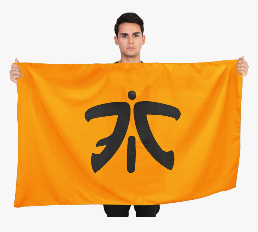 Orange Fnatic Fan Flag, Orange - Gear Fnatic, HD Png Download ...