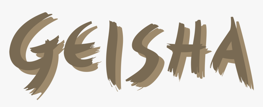 Geisha Logo Png Transparent - Geisha Text Png, Png Download ...