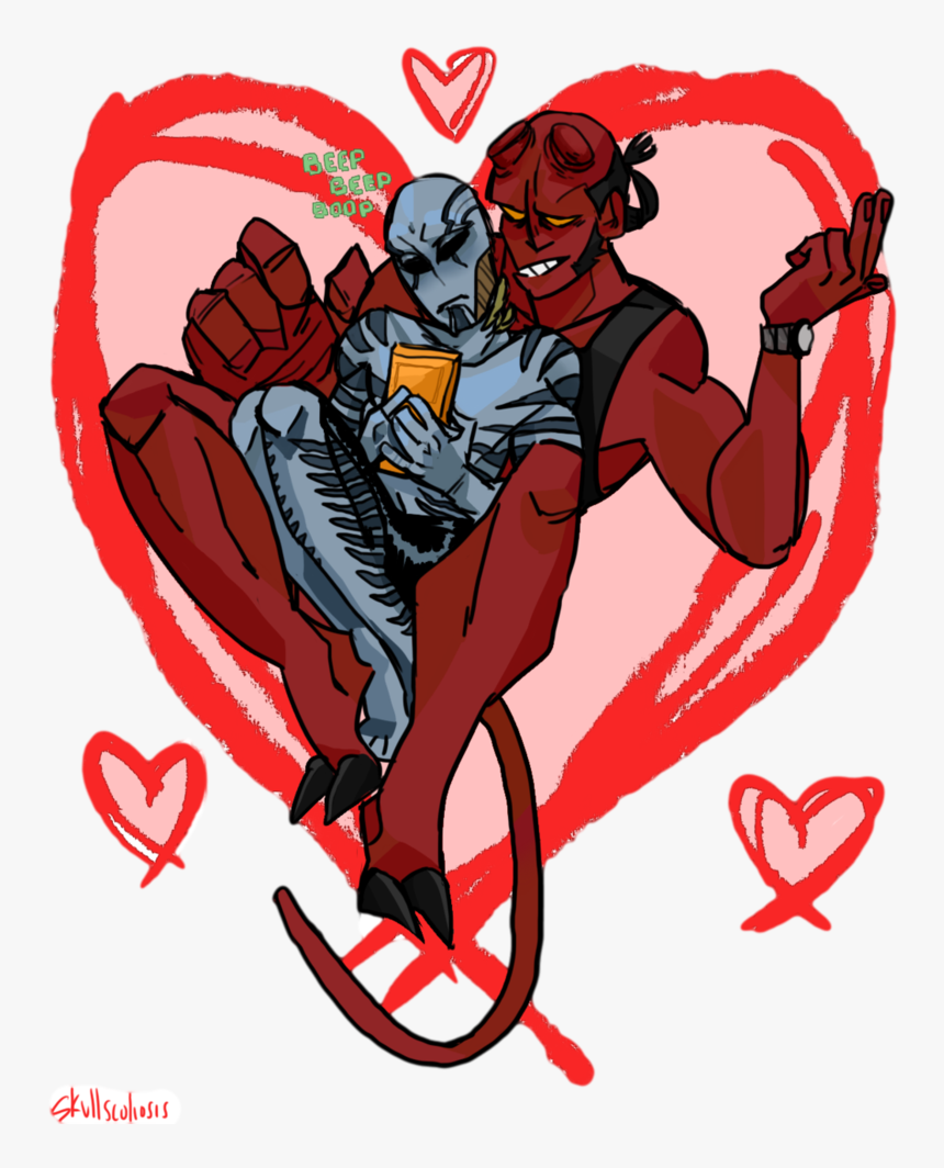 Hellboy Clipart Picsart - Karl Ruprecht Kroenen Fanart, HD Png Download ...