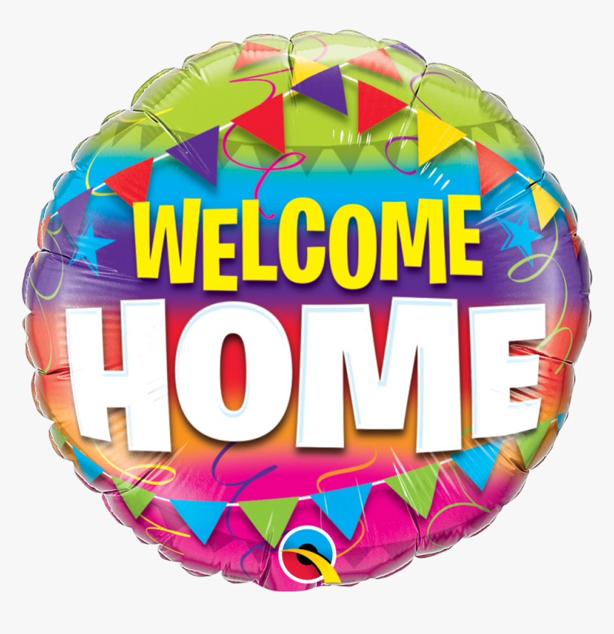 Transparent Balloons - Welcome Home Foil Balloon, HD Png Download ...