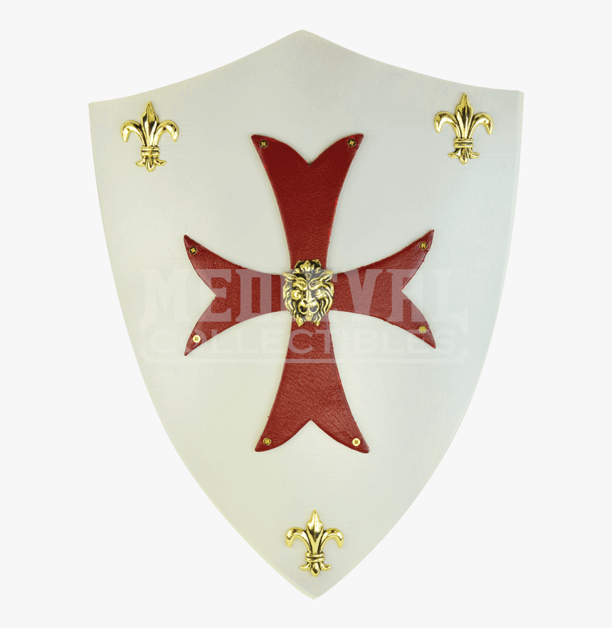 Medieval Knight Shield - Crusader Shield, HD Png Download , Transparent ...
