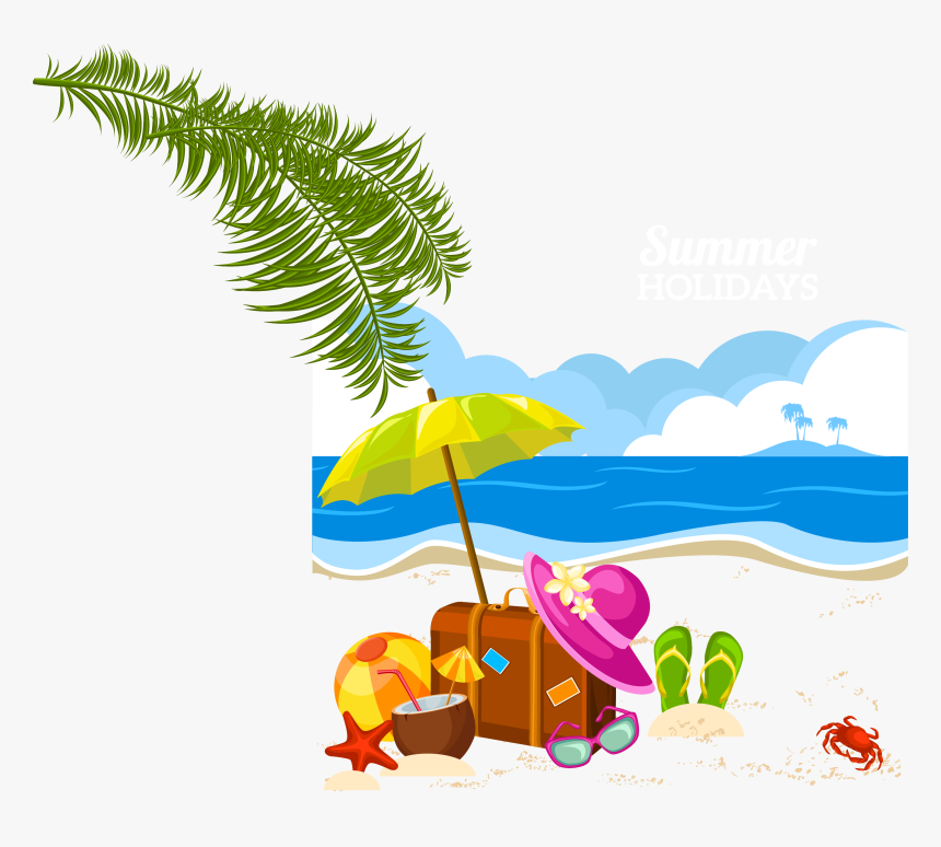 Holiday Summer Vacation Clip Art, HD Png Download , Transparent Png ...