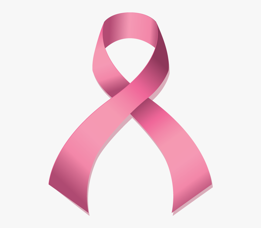 Pink Ribbon Transparent Images - Pink October Ribbon Png, Png Download ...