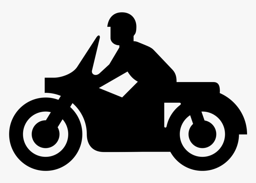 Motorcycle Harley-davidson Clip Art - Red Circle Sign With Motorcycle ...