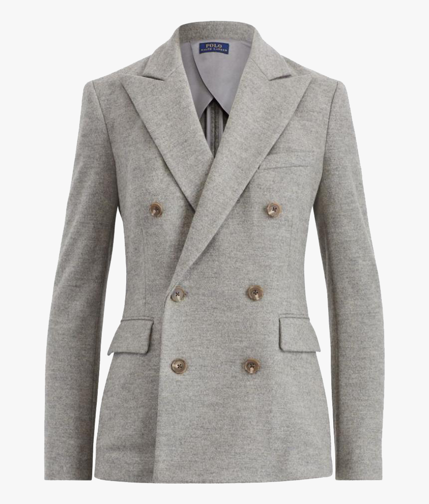 Women Double Breasted Blazer Png Image Download - Pocket, Transparent ...