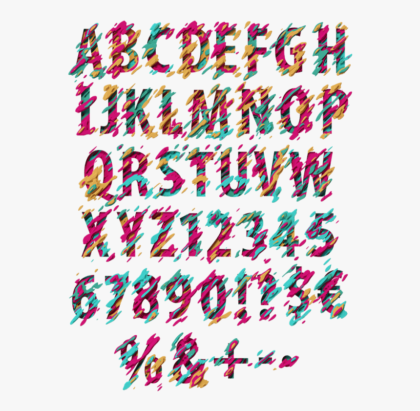 Fancy Design Font Alphabet, HD Png Download , Transparent Png Image ...