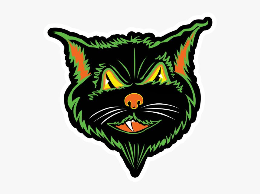 Black Cat Sticker - Sticker, HD Png Download , Transparent Png Image ...