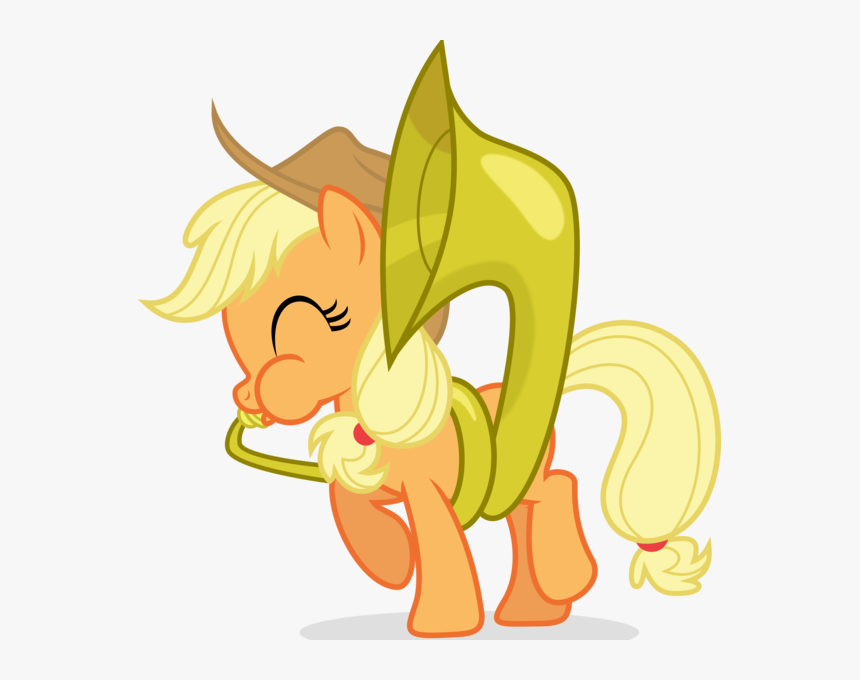 My Little Pony Applejack Tuba, HD Png Download , Transparent Png Image ...