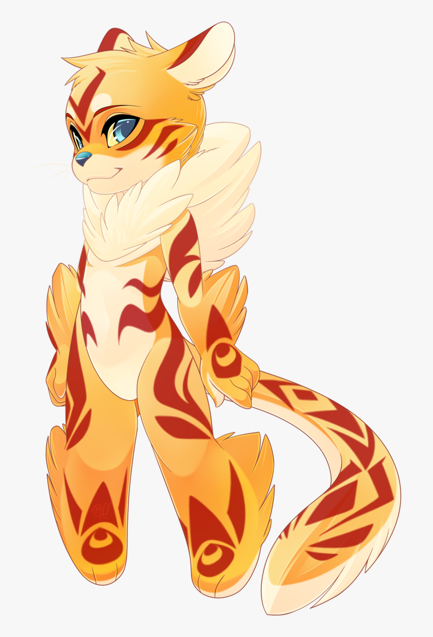 Cute Tiger Furry Art, HD Png Download , Transparent Png Image - PNGitem
