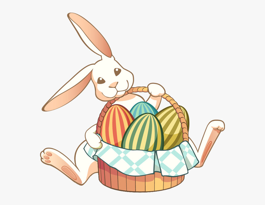 Easter Bunny - Transparent Easter Bunny Clipart, HD Png Download ...