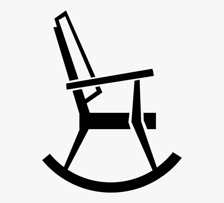 Transparent Rocker Png - Clip Art Black And White Motion, Png Download ...