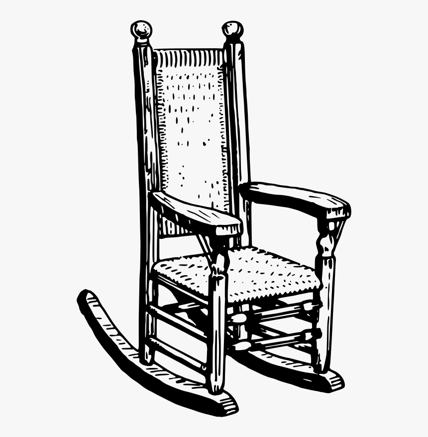 Rocking Chair - Clip Art Rocking Chair, HD Png Download , Transparent ...
