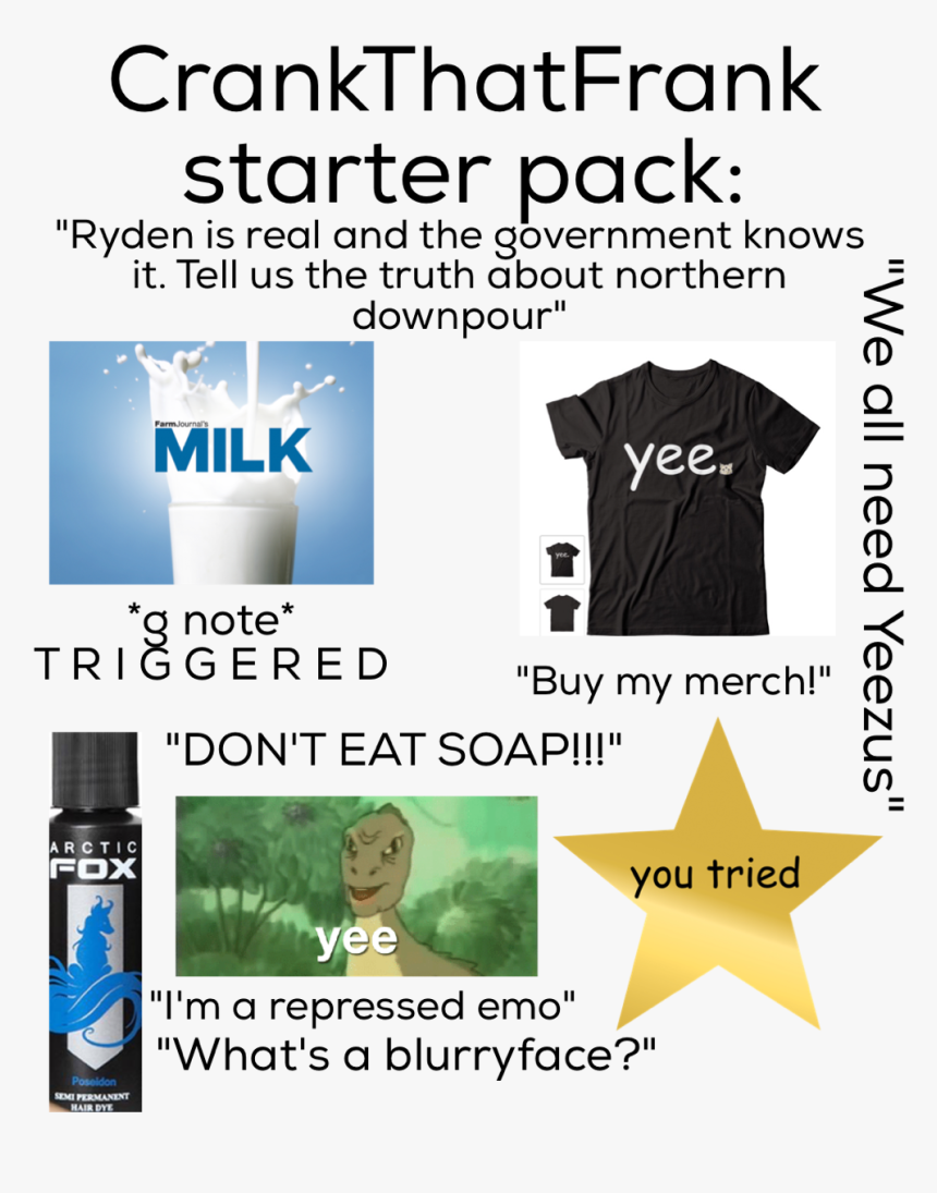 How To Be Crankthatfrank Emo Crank That Frank Memes Hd Png Download