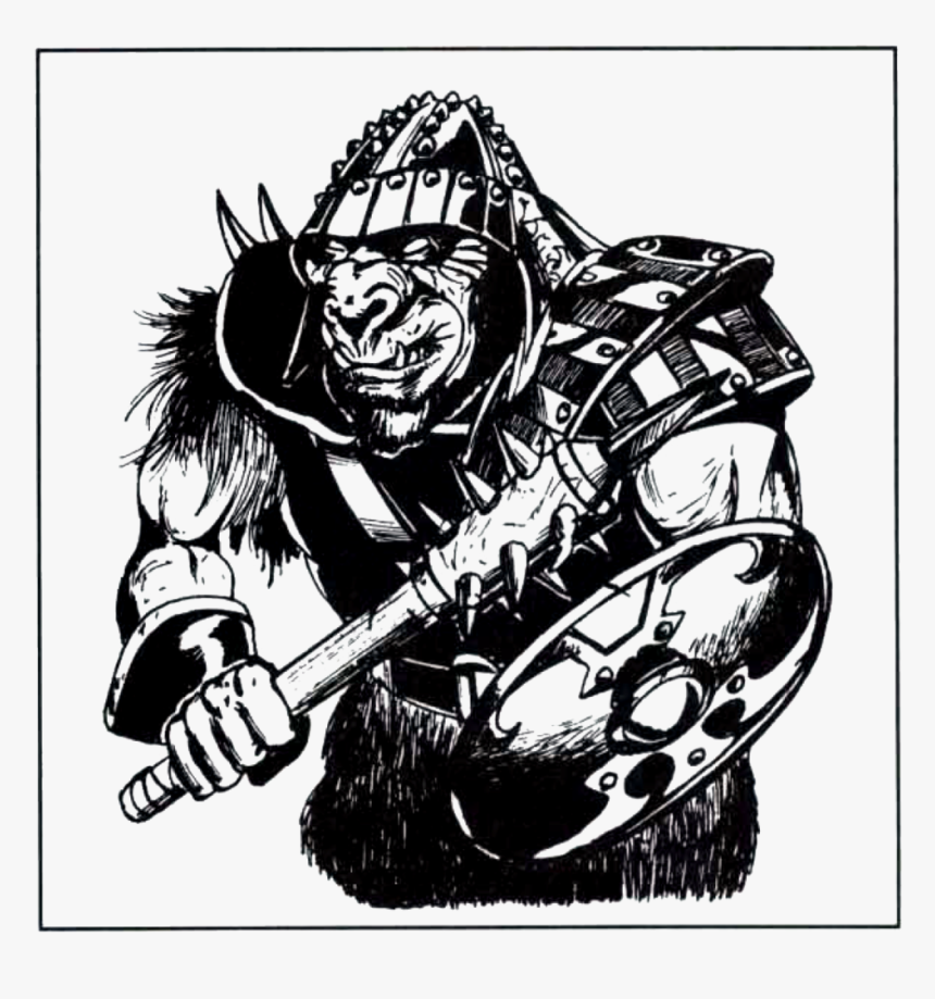 Monster Manual , 1977 Tsr Inc - Cartoon, HD Png Download , Transparent ...