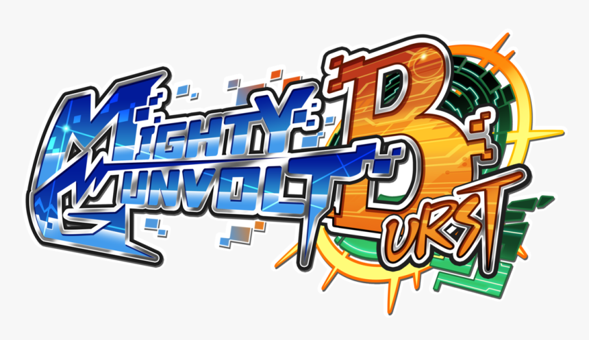 Transparent Blue Burst Png - Mighty Gunvolt Burst Logo, Png Download ...
