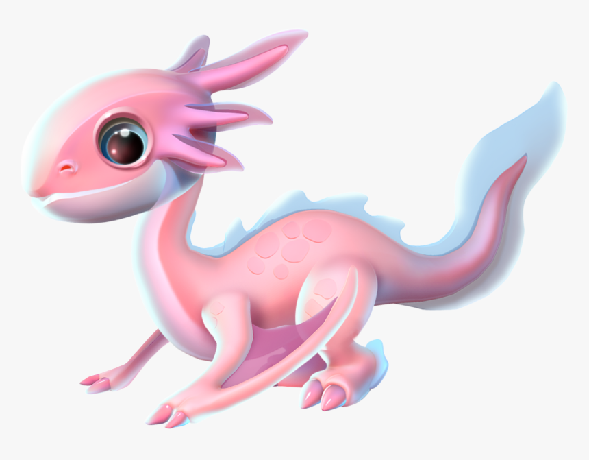 Transparent Axolotl Png - Dragon Mania Legends Axolotl Dragon, Png ...