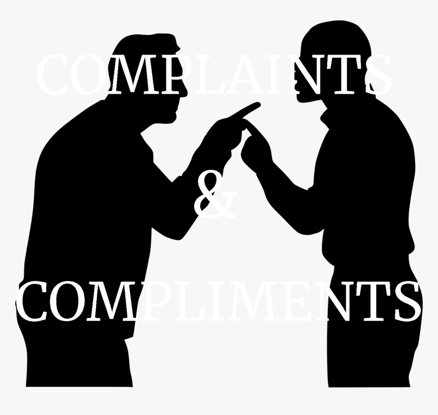 Silhouette Of People Arguing, HD Png Download , Transparent Png Image ...
