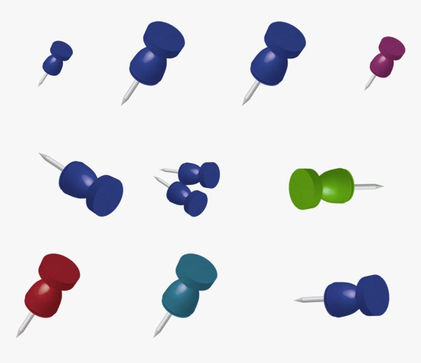 Color Pins Png, Transparent Png , Transparent Png Image - PNGitem