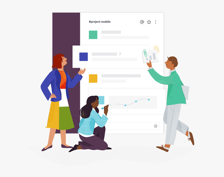 Slack Communication, HD Png Download , Transparent Png Image - PNGitem