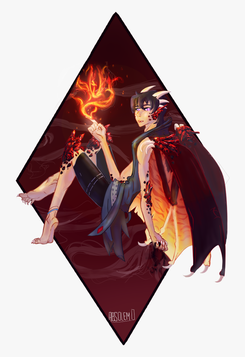 Half-dragon Keith Why Not - Voltron Keith As A Dragon, HD Png Download ...