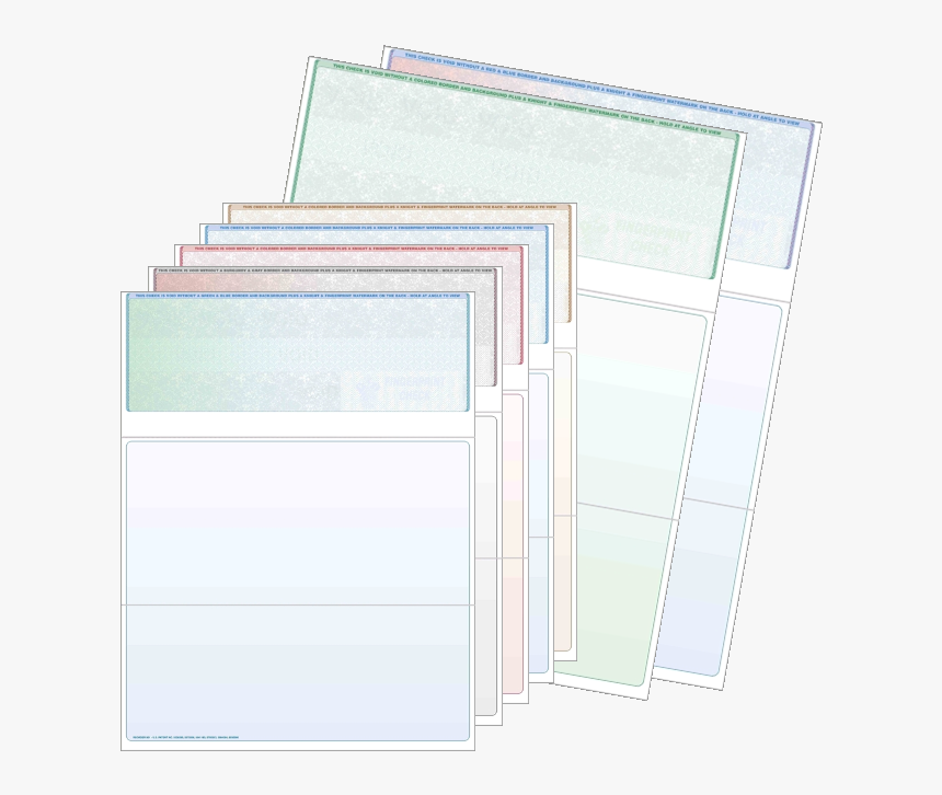 Blank Check Stock, Top Checks - Cheque, HD Png Download , Transparent ...