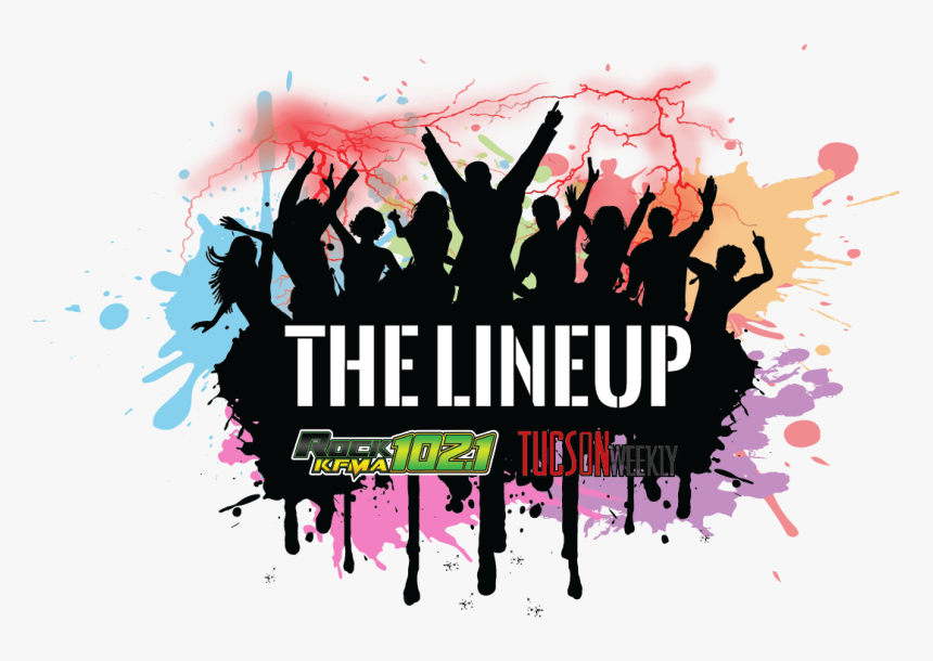 Logo 2c 20the 20lineup - Party Crowd, HD Png Download , Transparent Png ...