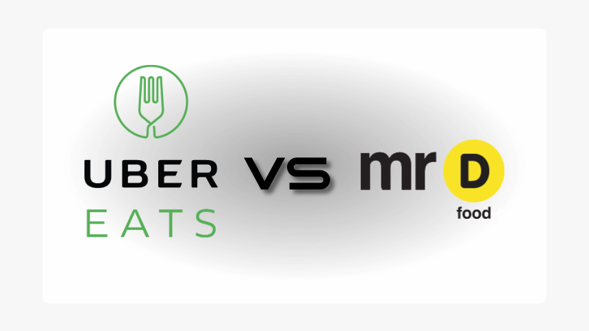 Ubereats Vs Mrd Food Delivery Apps - Graphics, HD Png Download ...