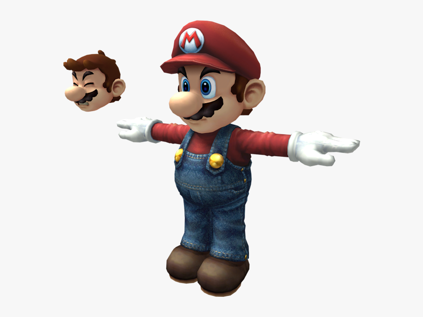Download Zip Archive - Super Smash Bros Brawl Mario Model, HD Png ...