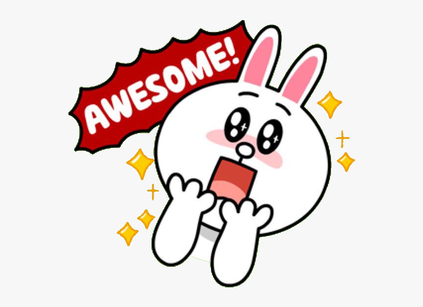 Line Thumbs Up Sticker, HD Png Download , Transparent Png Image - PNGitem