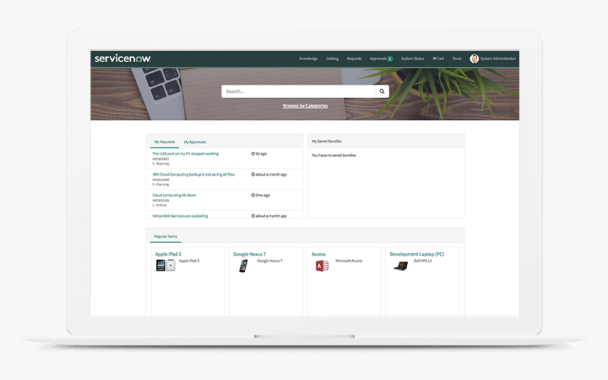 Servicenow Service Catalogue Portal, HD Png Download , Transparent Png ...