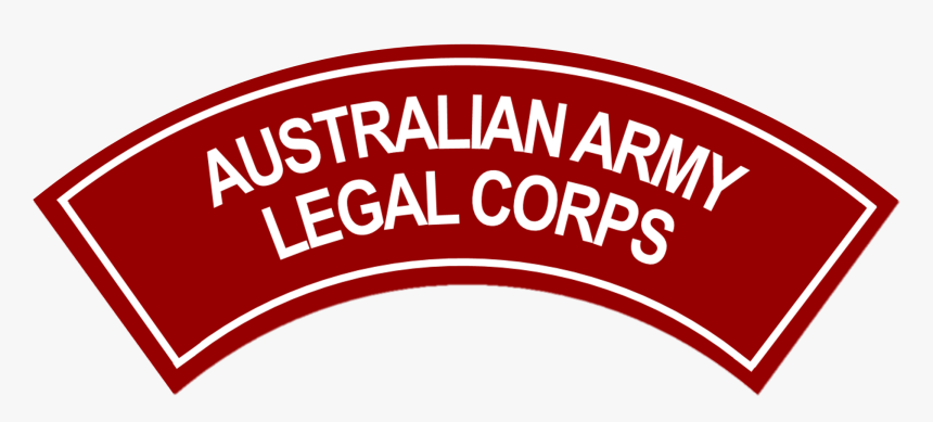 Australian Army Legal Corps Battledress Flash Border, HD Png Download ...