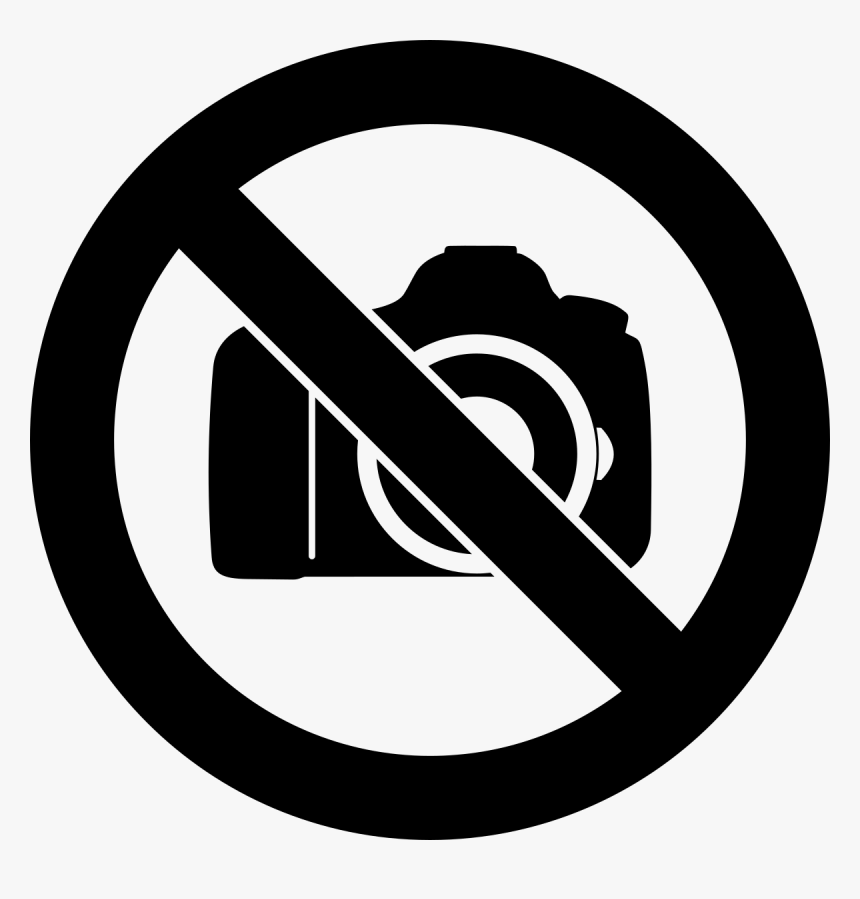 File - Noun Project - No Photography - Svg, HD Png Download ...