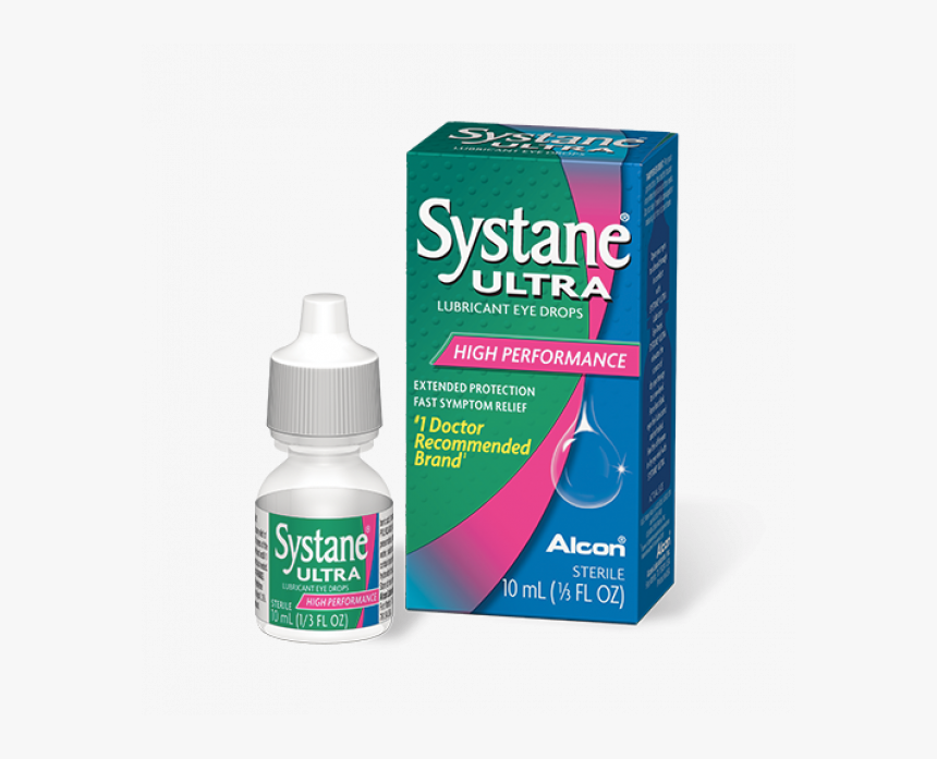 Systane Ultra , Eye Drops - Systane Gel Drops 10ml, HD Png Download ...