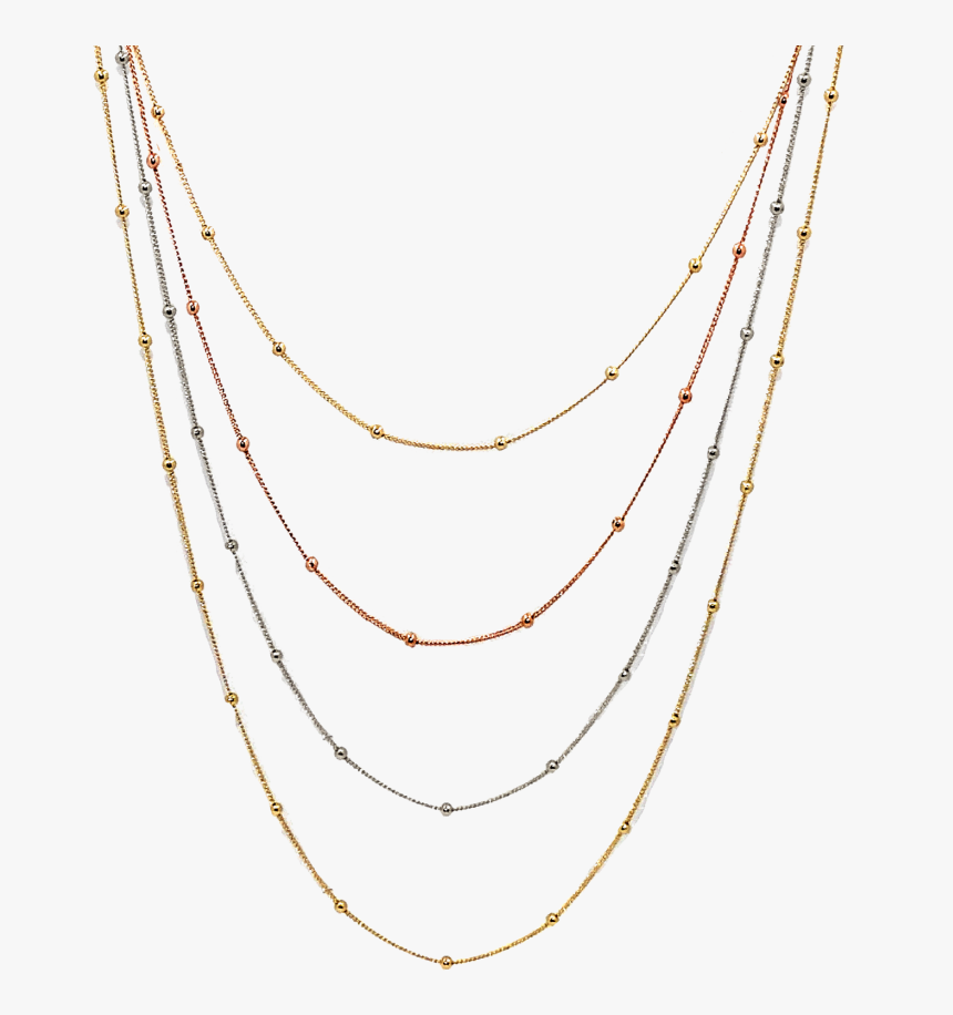 Transparent Bling Chain Png - Necklace, Png Download , Transparent Png ...