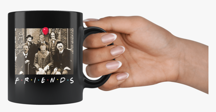 Horror Halloween Team Friends Mug - Mug, HD Png Download , Transparent ...