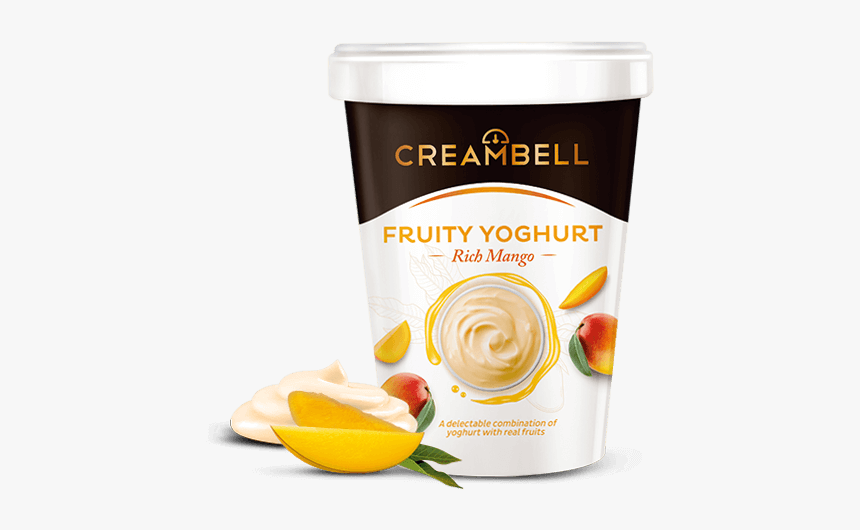 Rich Mango - Creambell Yoghurt Exotic Wildberry, HD Png Download ...