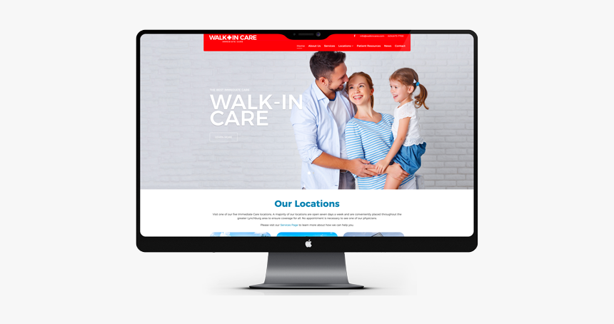 Walk In Care - Computer Monitor, HD Png Download , Transparent Png ...