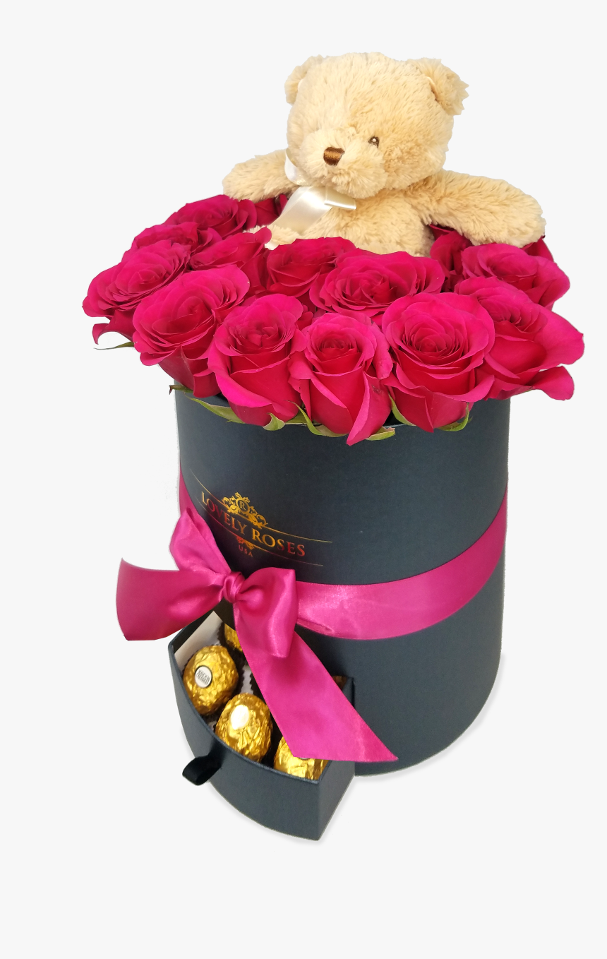 Rose Flower Bucket Png, Transparent Png , Transparent Png Image - PNGitem