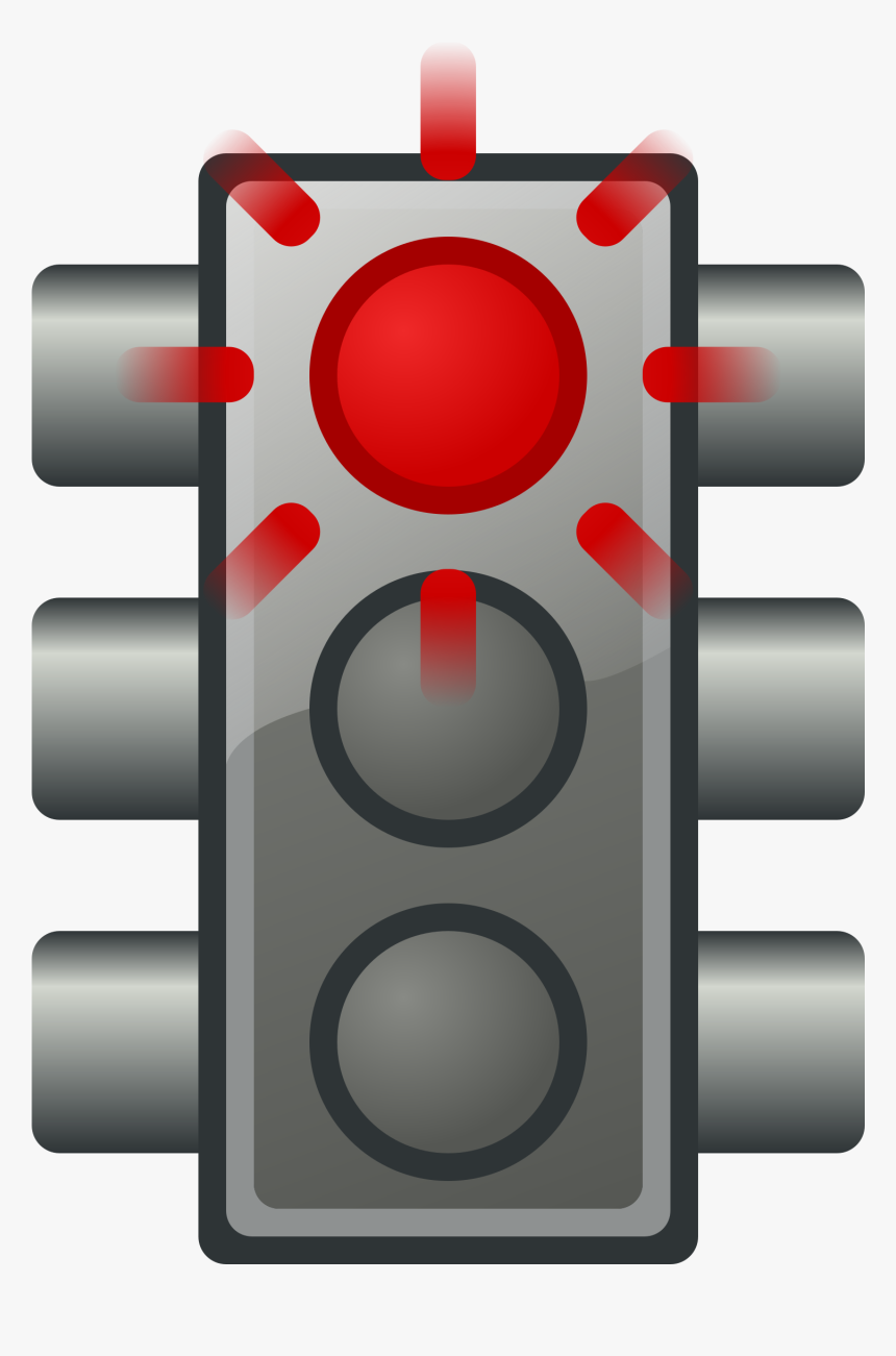 Clipart Red Light - Traffic Light Red Sign, HD Png Download ...