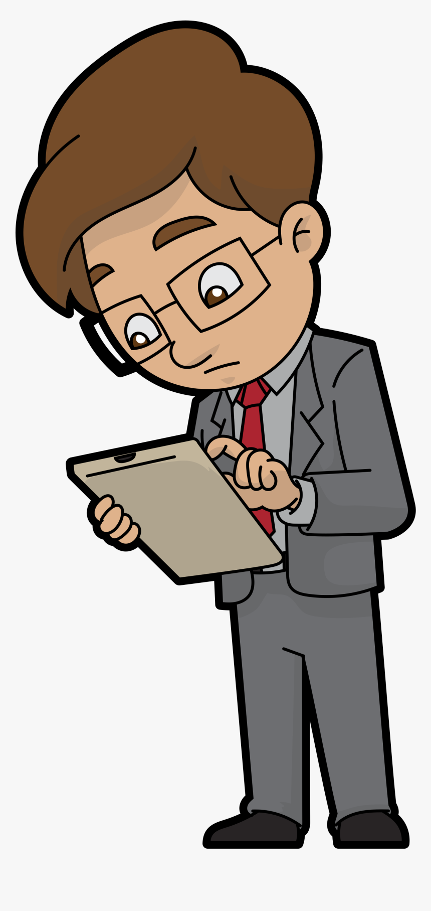 Curious Person Clipart