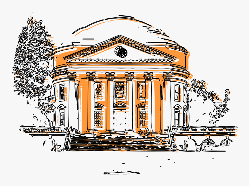 Uva Rotunda Uva Vector Web Drawing Illustration Design - University Of ...