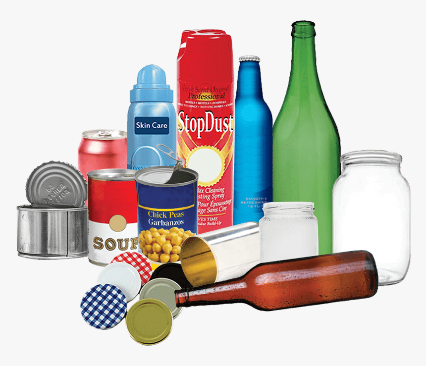 Metal And Glass Recycling, HD Png Download , Transparent Png Image ...