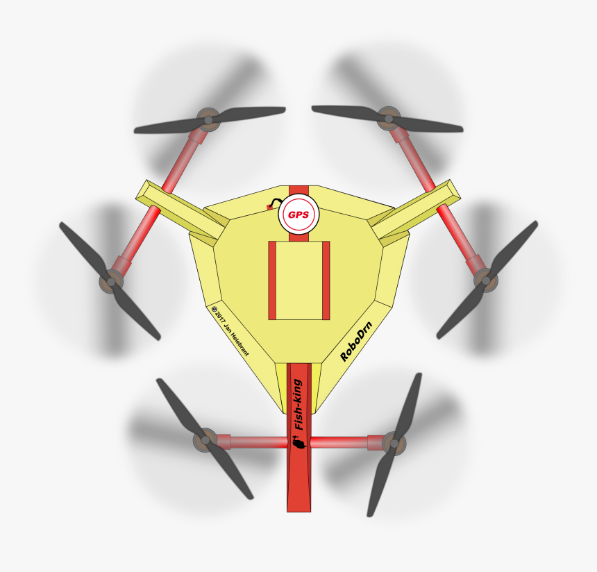 Drone Clipart Icon Vector - Drone Top View Png, Transparent Png ...