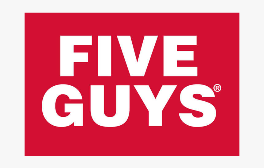 Five Guys, HD Png Download , Transparent Png Image - PNGitem
