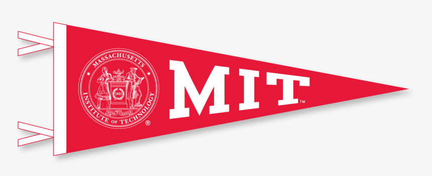 Mit Pennant With Seal - St John's University Pennant, HD Png Download ...