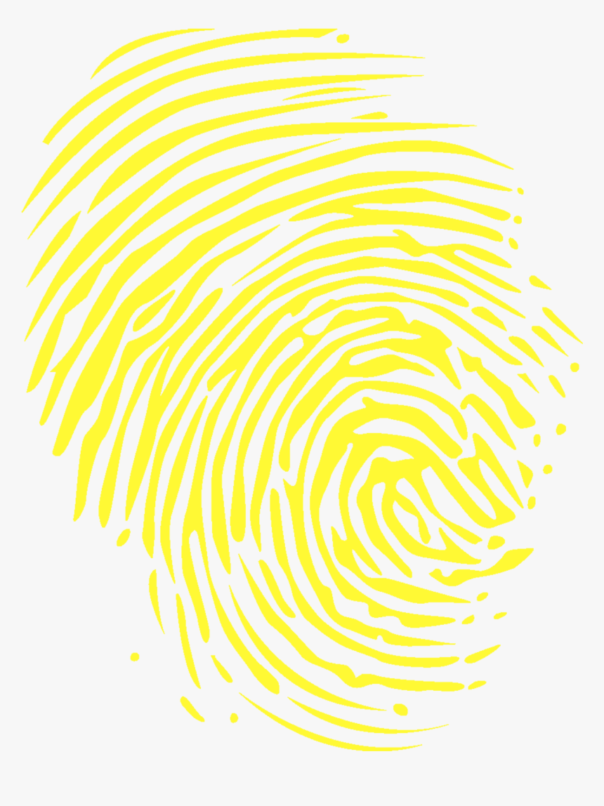 Thumb Print Png - Yellow Thumbprint, Transparent Png , Transparent Png ...