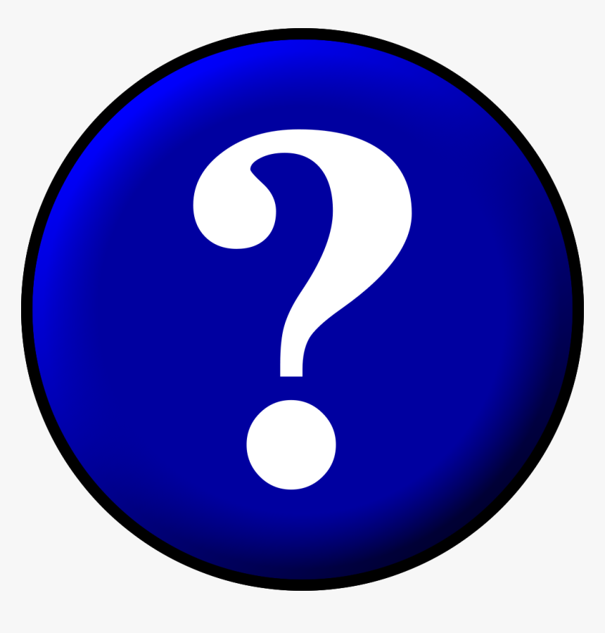 Blue Circle Question Mark, HD Png Download , Transparent Png Image ...