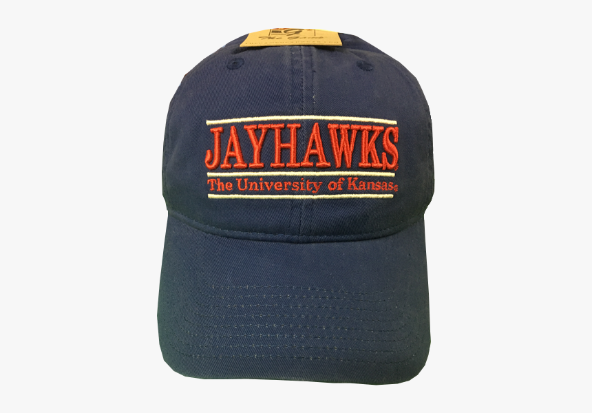 Ku Bar With Jayhawk Adjustable Royal Cap - Baseball Cap, HD Png ...