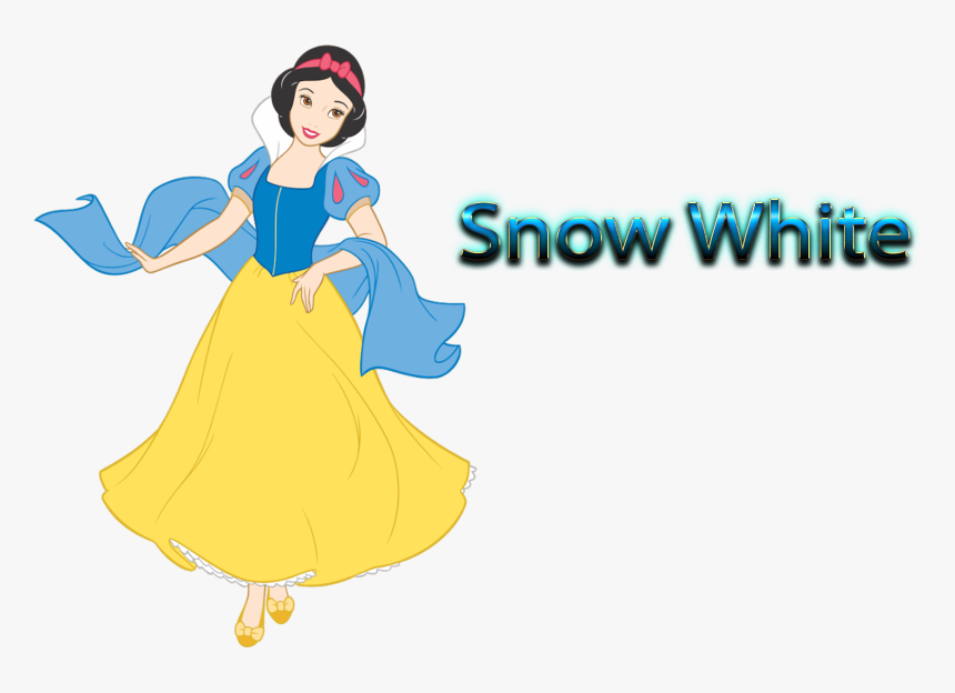 Snow White Logo Png - Snow White 3d Model, Transparent Png ...