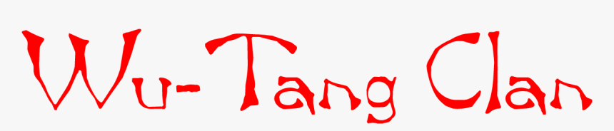 Wu Tang Logo Png - Wu Tang Clan Text Png, Transparent Png , Transparent ...